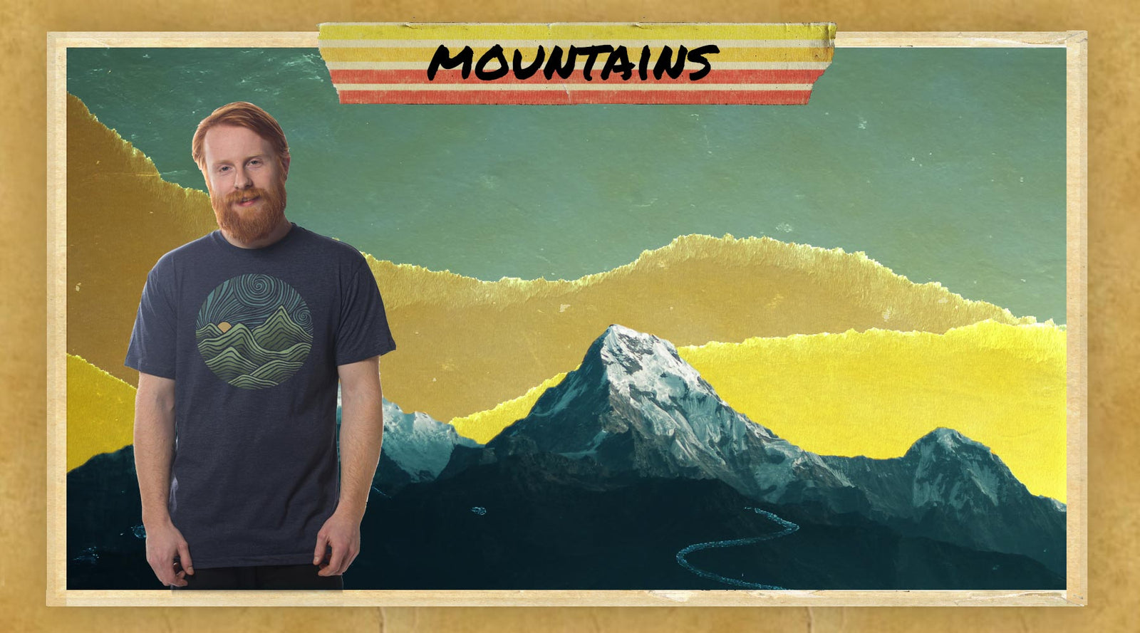 Vintage Mountain T-Shirts | Cool Camping, Ski & Hiking Graphic Tees ...