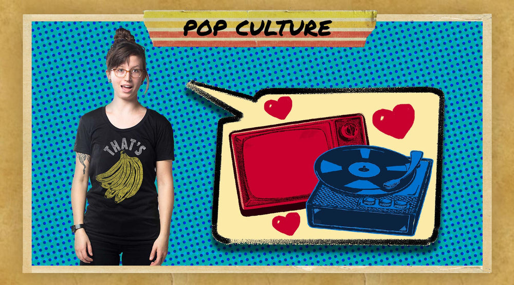 Vintage Pop Culture T-shirts | Retro TV & Movie Graphic Tees - Solid ...