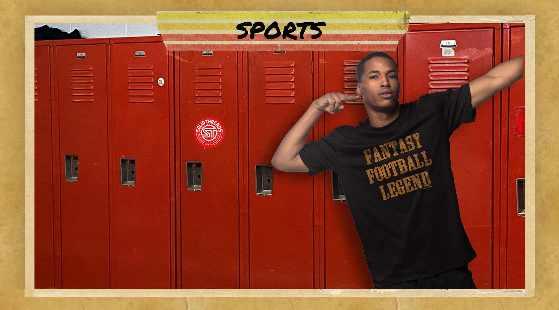 Vintage Inspired Sports T-shirts | Retro Sports Graphic Tees - Solid ...