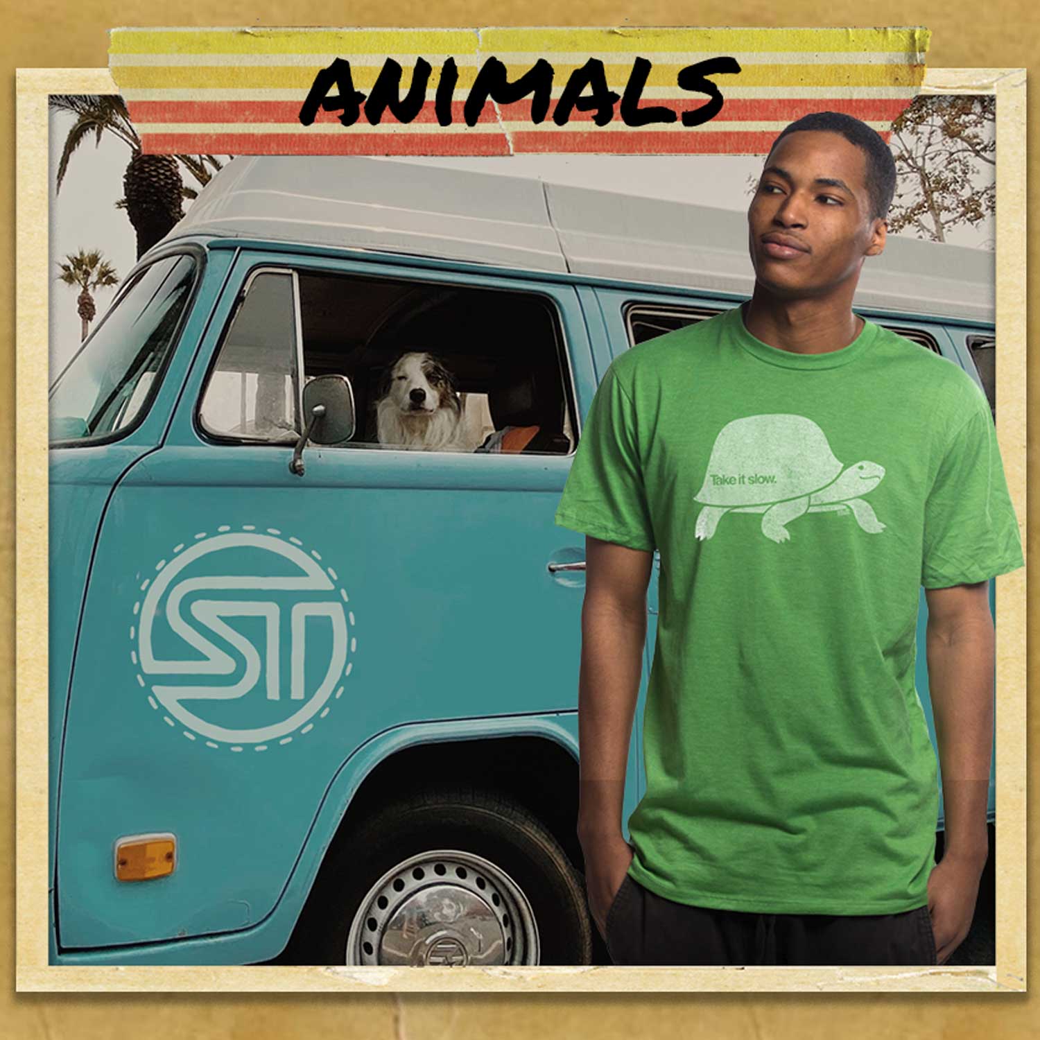 Shop Cool Animal Graphic Tees | Funny Pet T-shirt Designs - Solid Threads