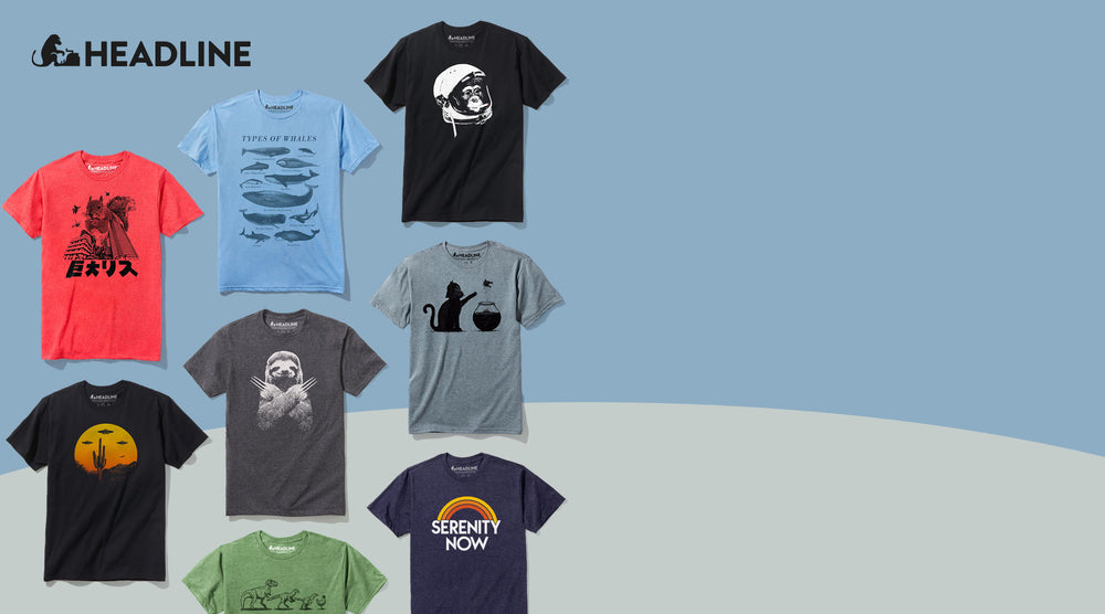Headline Shirts Brand | Funny T-shirts & Designer Graphic Tees