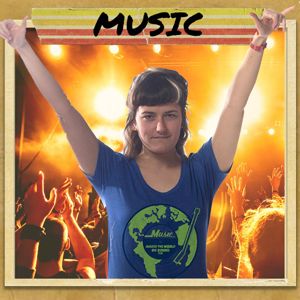 Vintage Inspired Music T-shirts | Retro Rock & Roll Tees - Solid Threads