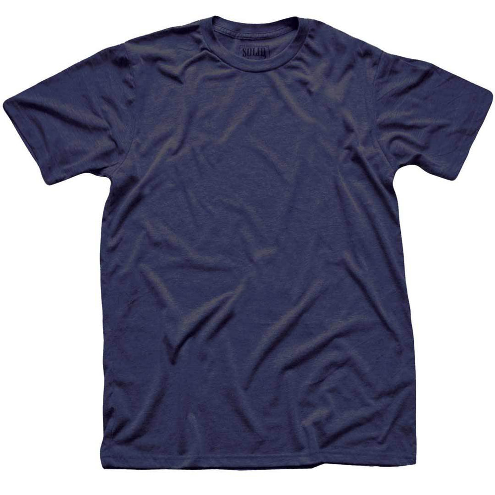 Solid Threads Vintage Blend Blank T-shirt | Ethically Sourced in USA