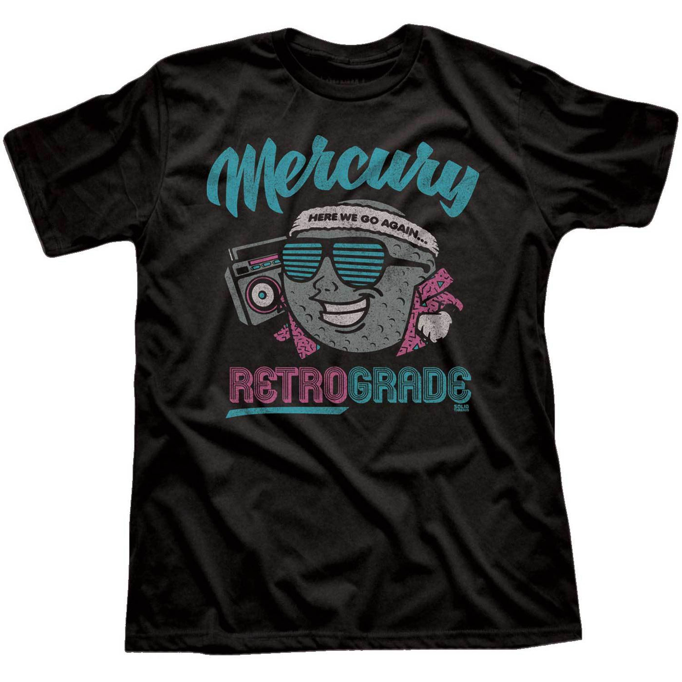Mercury Retrograde Vintage Graphic T-Shirt | Funny Astrology Tee ...