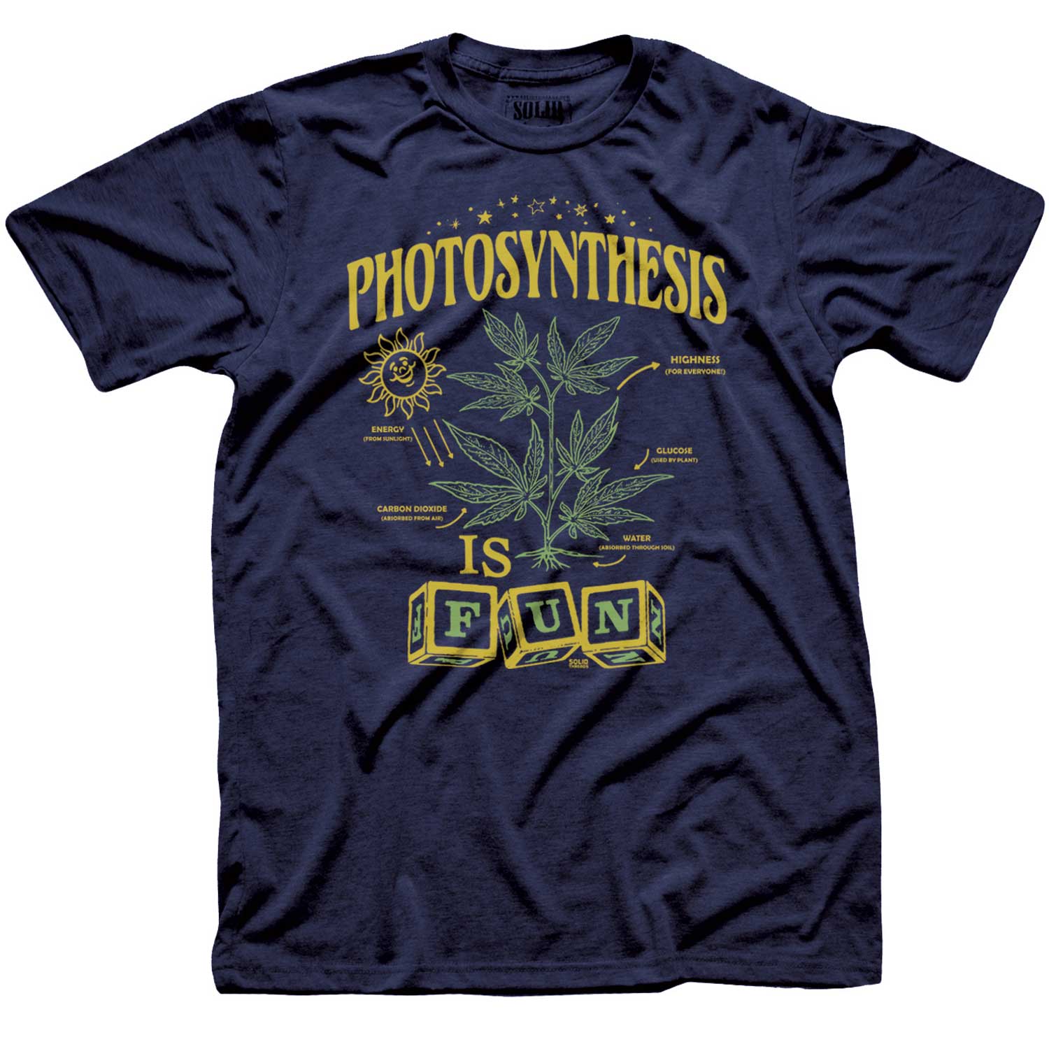 Vintage Marijuana & Weed T-shirts | Cool CBD Graphic Tees for 420 ...
