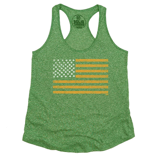 Women's Irish American Tank Top - Solid Threads