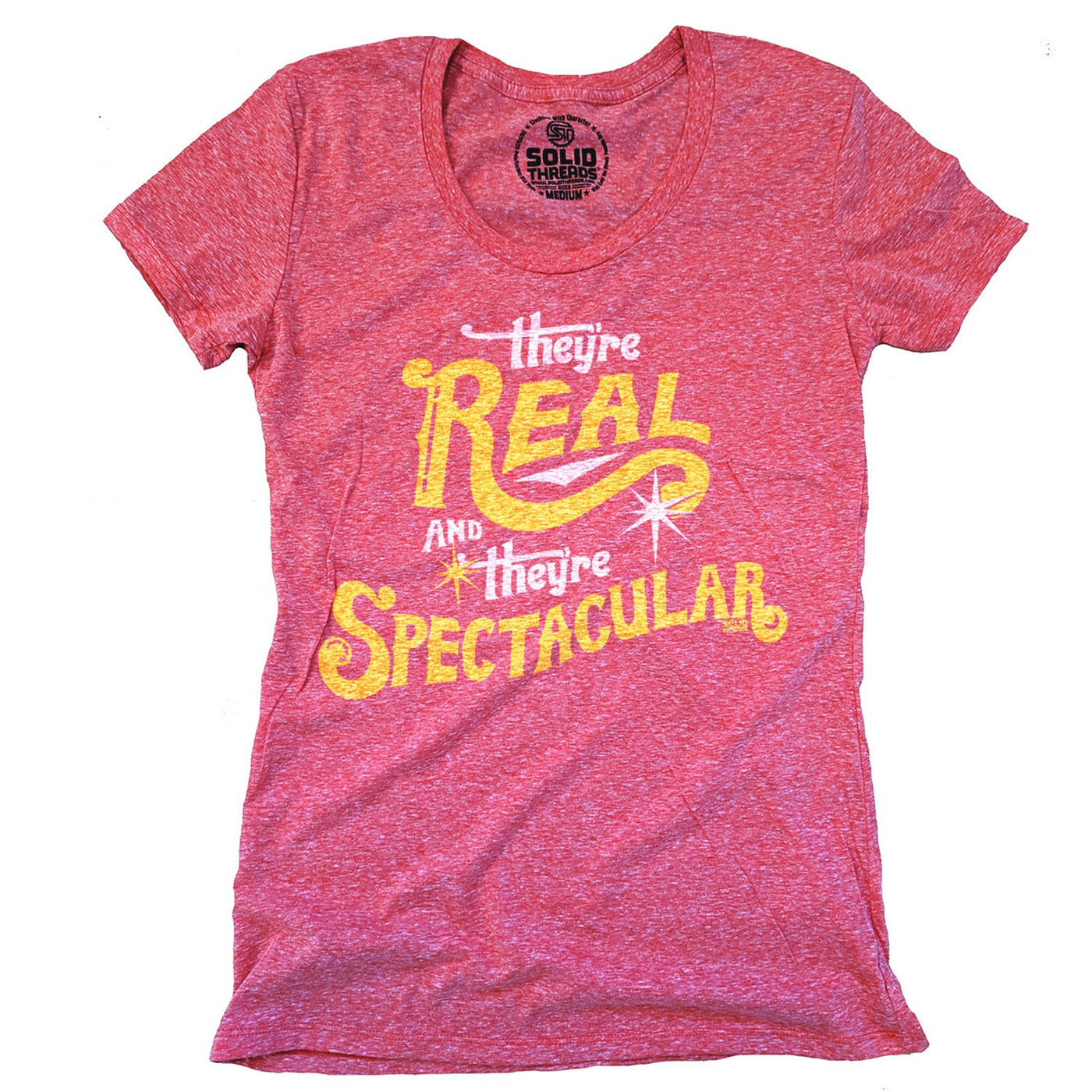 Women's Real And Spectacular Funny Graphic T-Shirt | Cute Seinfeld Tee ...